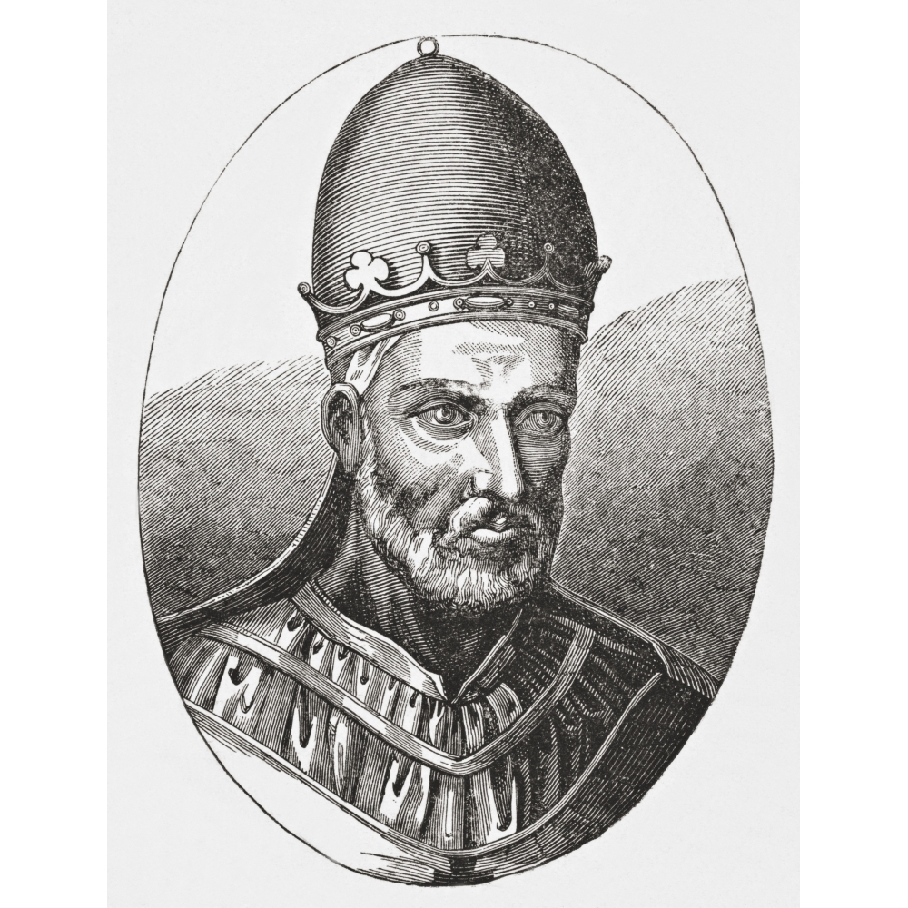 Posterazzi DPI1862923LARGE Pope Honorius Iii 1148 1227 Born Cencio Who ...