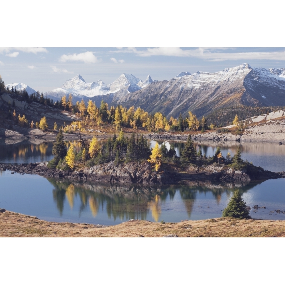 Posterazzi DPI1866167 Reflections In Rock Isle Lake Banff National Park ...