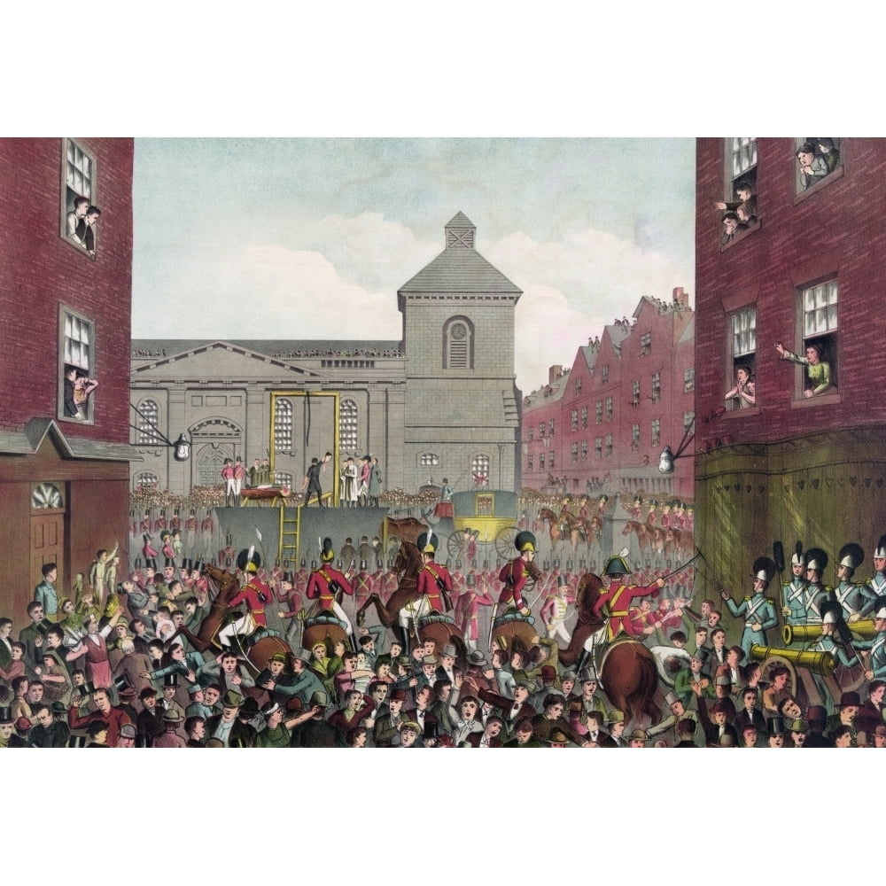 Posterazzi DPI1872135 The Execution of Robert Emmet Irish Nationalist ...