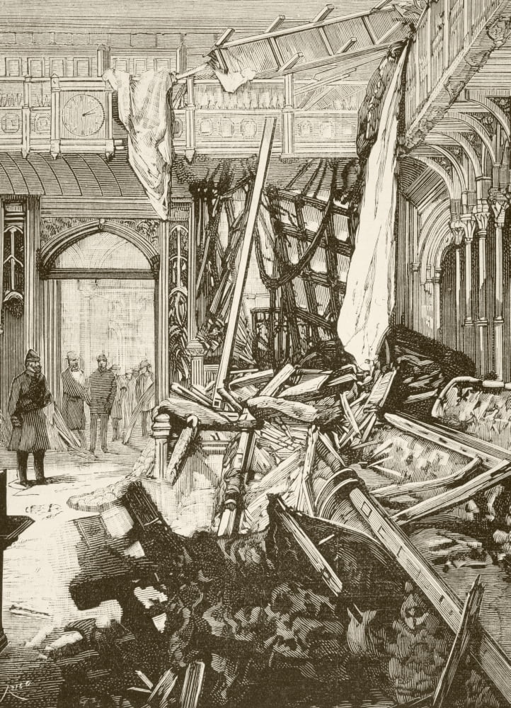 Posterazzi DPI1872549LARGE Damage In The House of Commons, London After ...