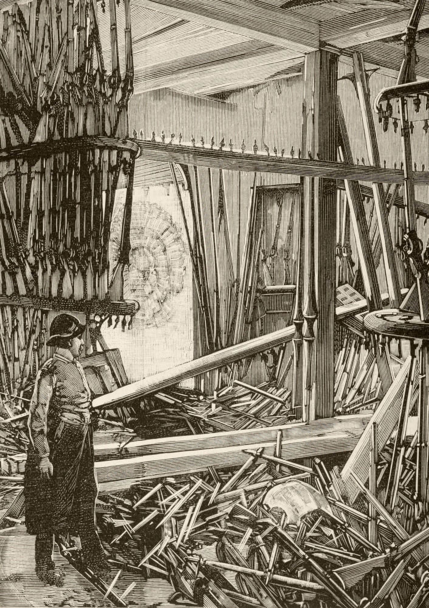 Posterazzi DPI1872551LARGE Damage In The Armoury of The Tower of London ...