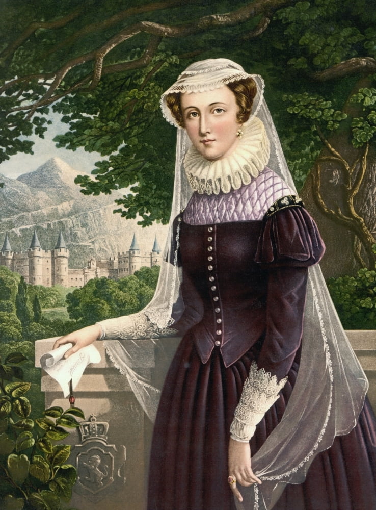 Posterazzi DPI1873027 Mary Queen of Scots, 1542 to 1587, Also Known As Mary Stuart. Daughter of ...