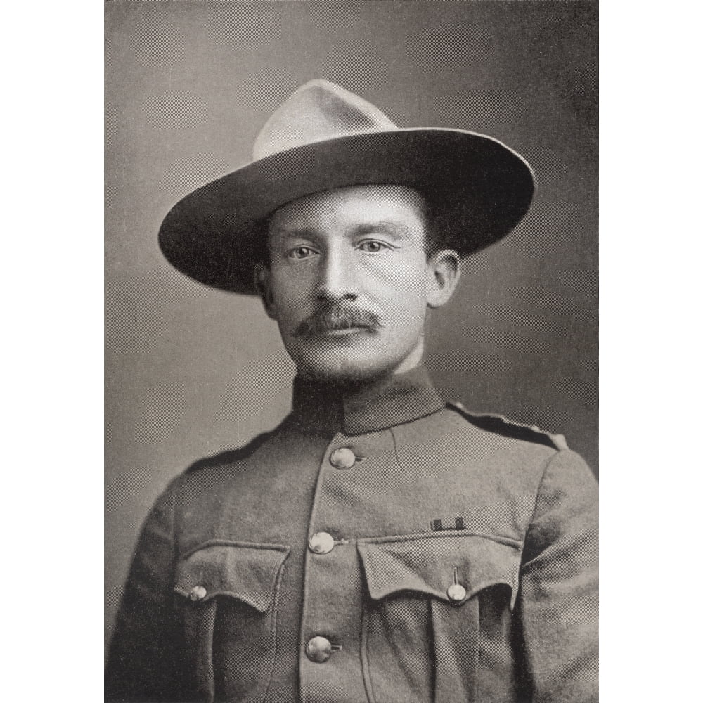 Posterazzi DPI1873045LARGE Robert Stephenson Smyth Baden-Powell 1st ...