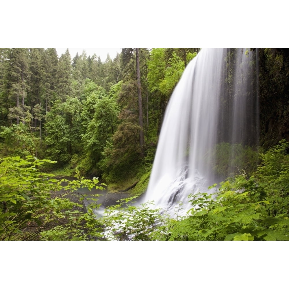 Posterazzi DPI1877096LARGE North Middle Falls In Silver Falls State ...