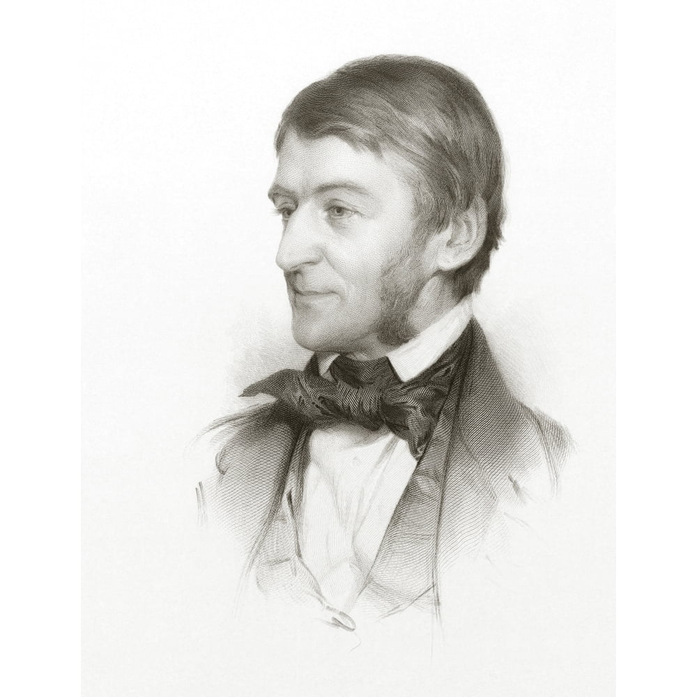 Posterazzi DPI1877548 Ralph Waldo Emerson 1803 to 1882 American Author ...