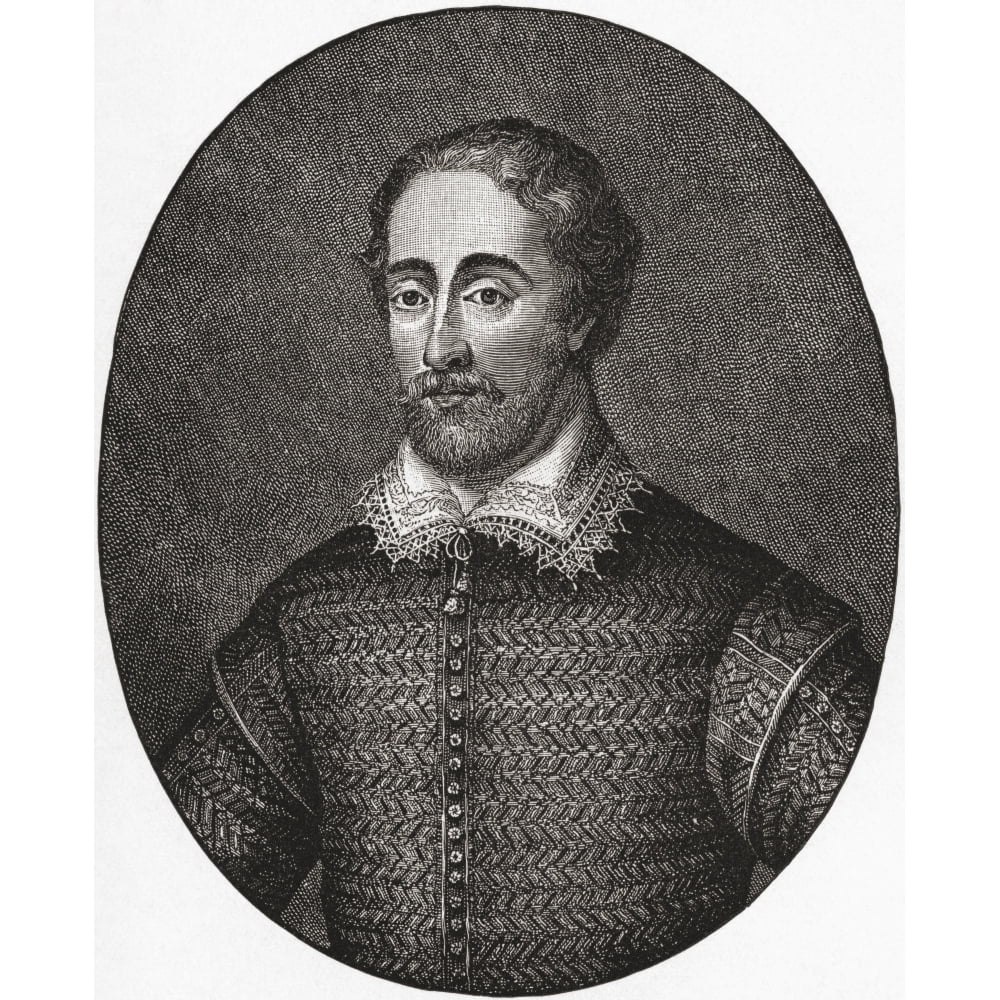 Posterazzi DPI1877732LARGE Edmund Spenser, C. 1552 to 1599 English Poet ...