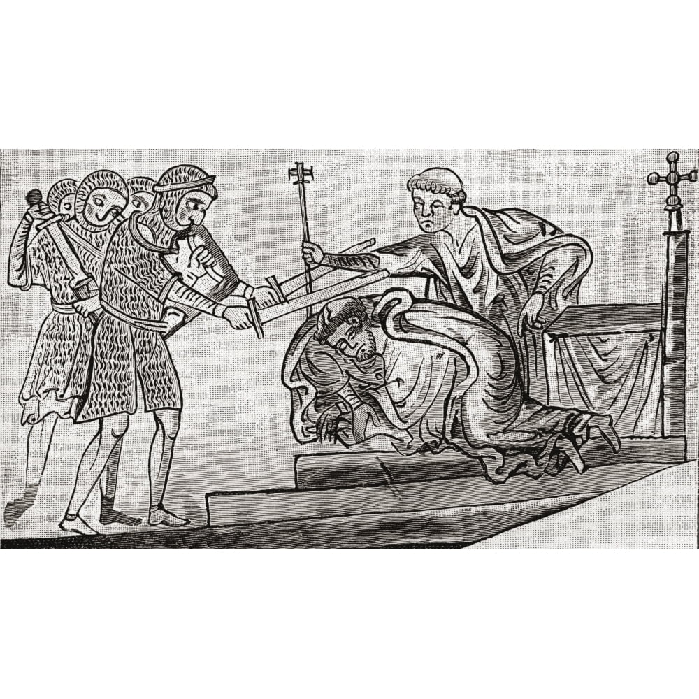 Posterazzi DPI1877897 The Martyrdom of St. Thomas of Canterbury. Thomas ...