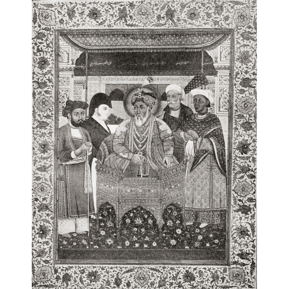 Posterazzi DPI1878022 Akbar Shah Ii, Aka Mirza Akbar 1760 Poster Print ...
