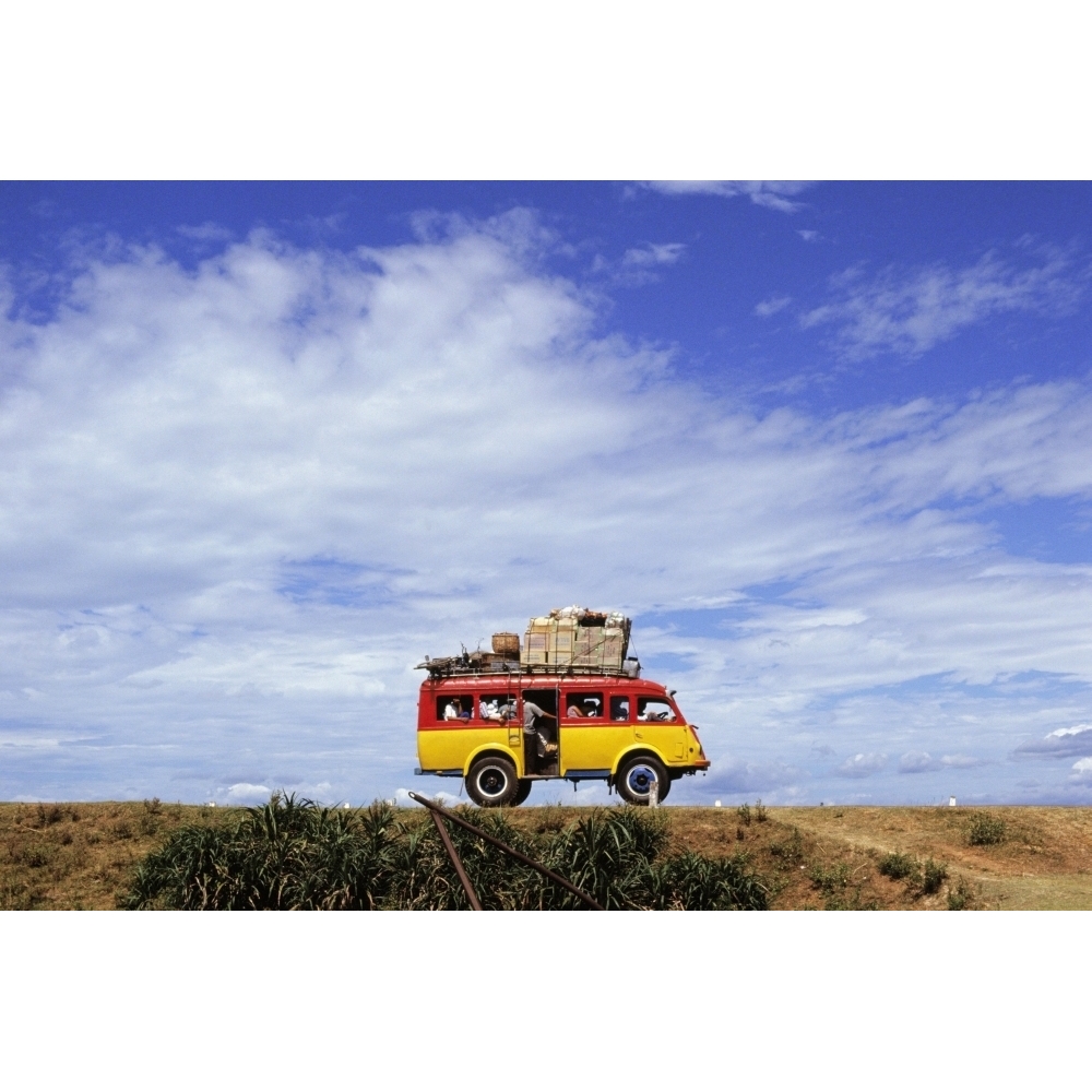 Posterazzi DPI1878604LARGE Minibus Driving Along Highway 1 Poster Print ...