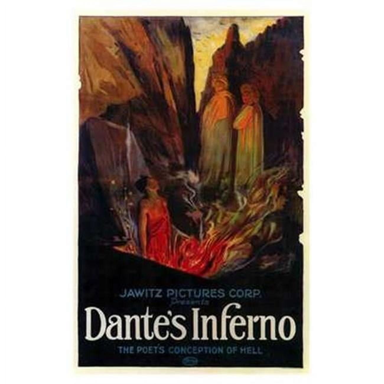 Posterazzi Dantes Inferno Movie Poster - 11 x 17 in. - Walmart.com