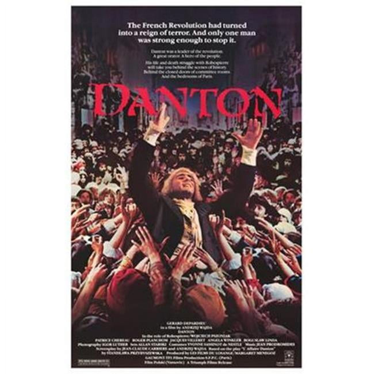 Posterazzi Danton Movie Poster - 11 x 17 in. - Walmart.com
