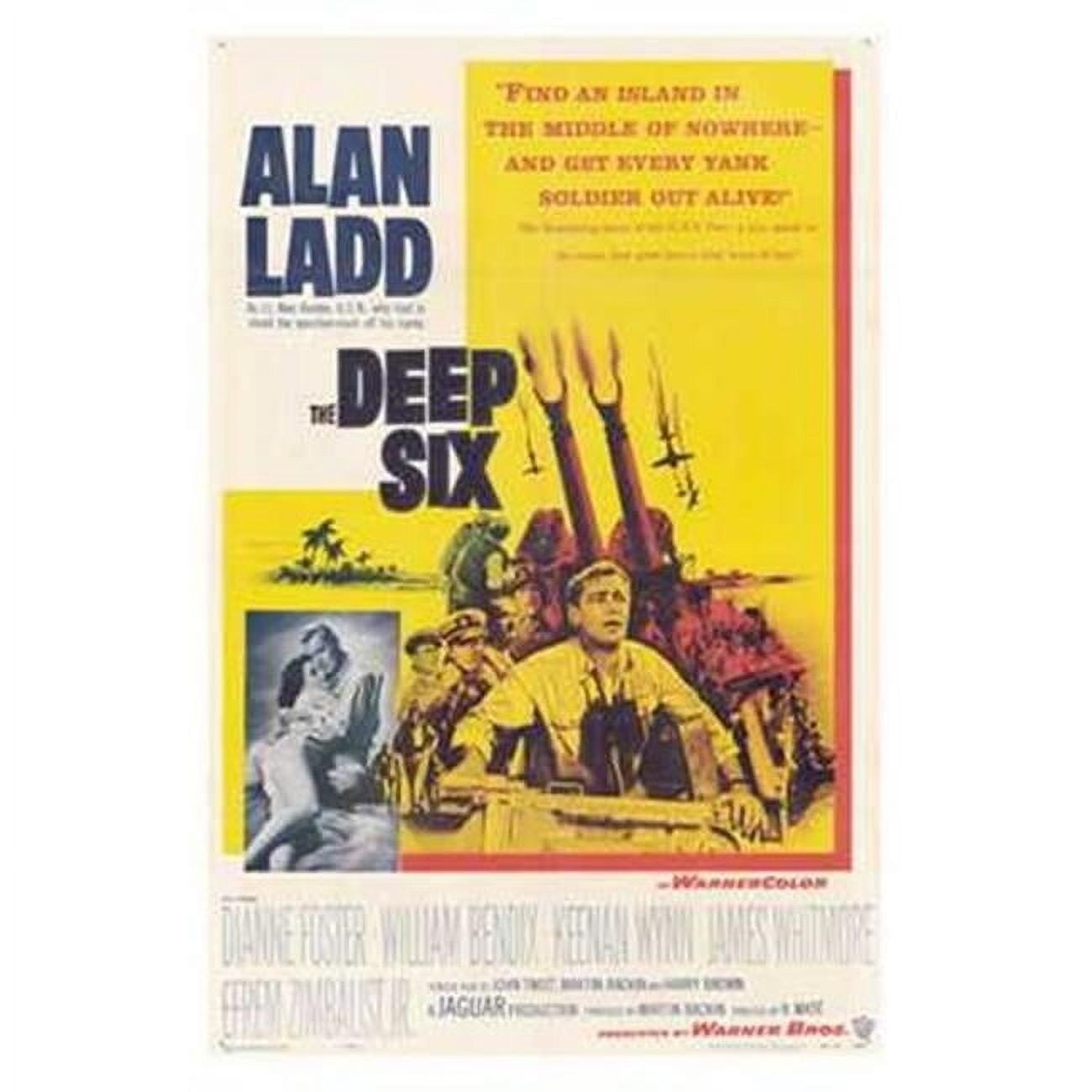 Posterazzi Deep Six Movie Poster 11 x 17 in. - Walmart.com