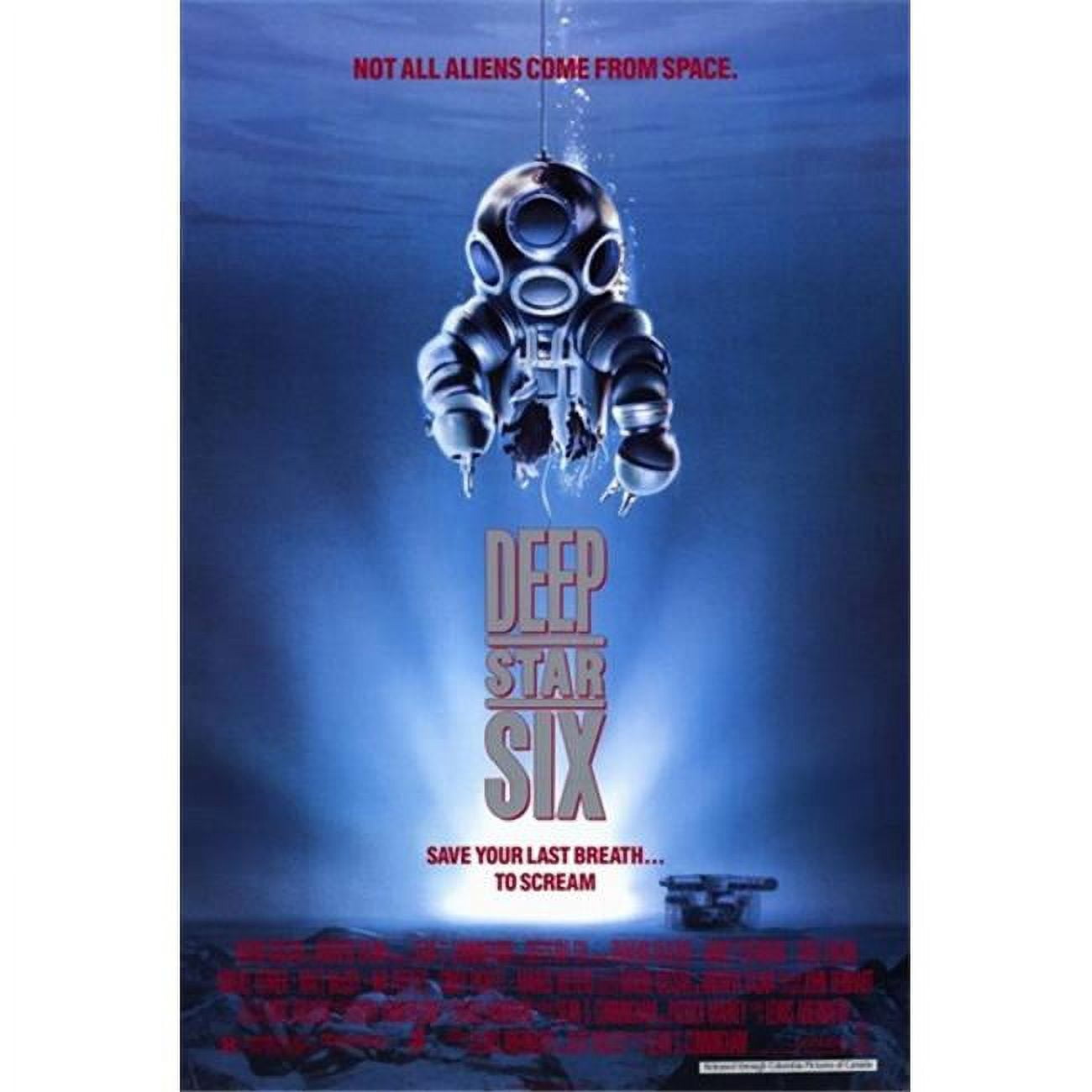 Posterazzi Deep Star Six Movie Poster - 11 x 17 in. - Walmart.com