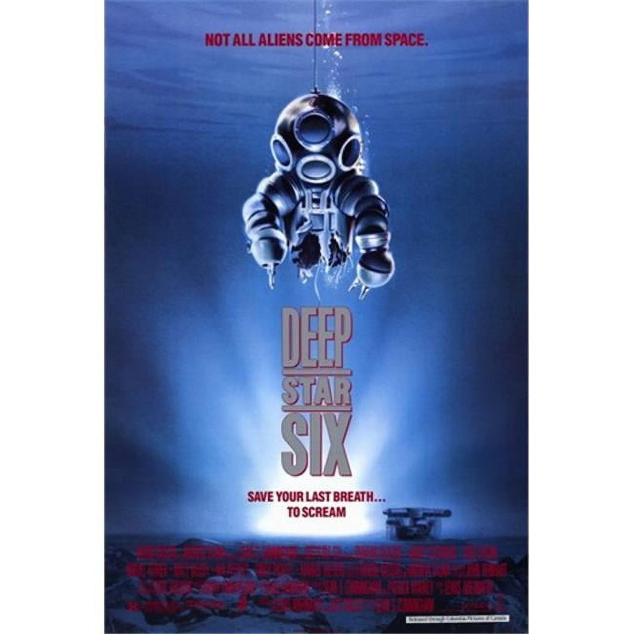 Posterazzi Deep Star Six Movie Poster - 11 x 17 in. - Walmart.com
