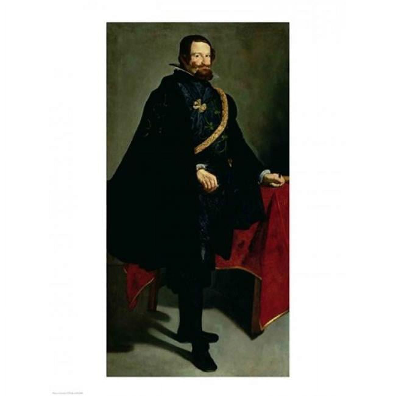 Posterazzi Don Gaspar De Guzman Poster Print by Diego Velazquez - 24 x ...