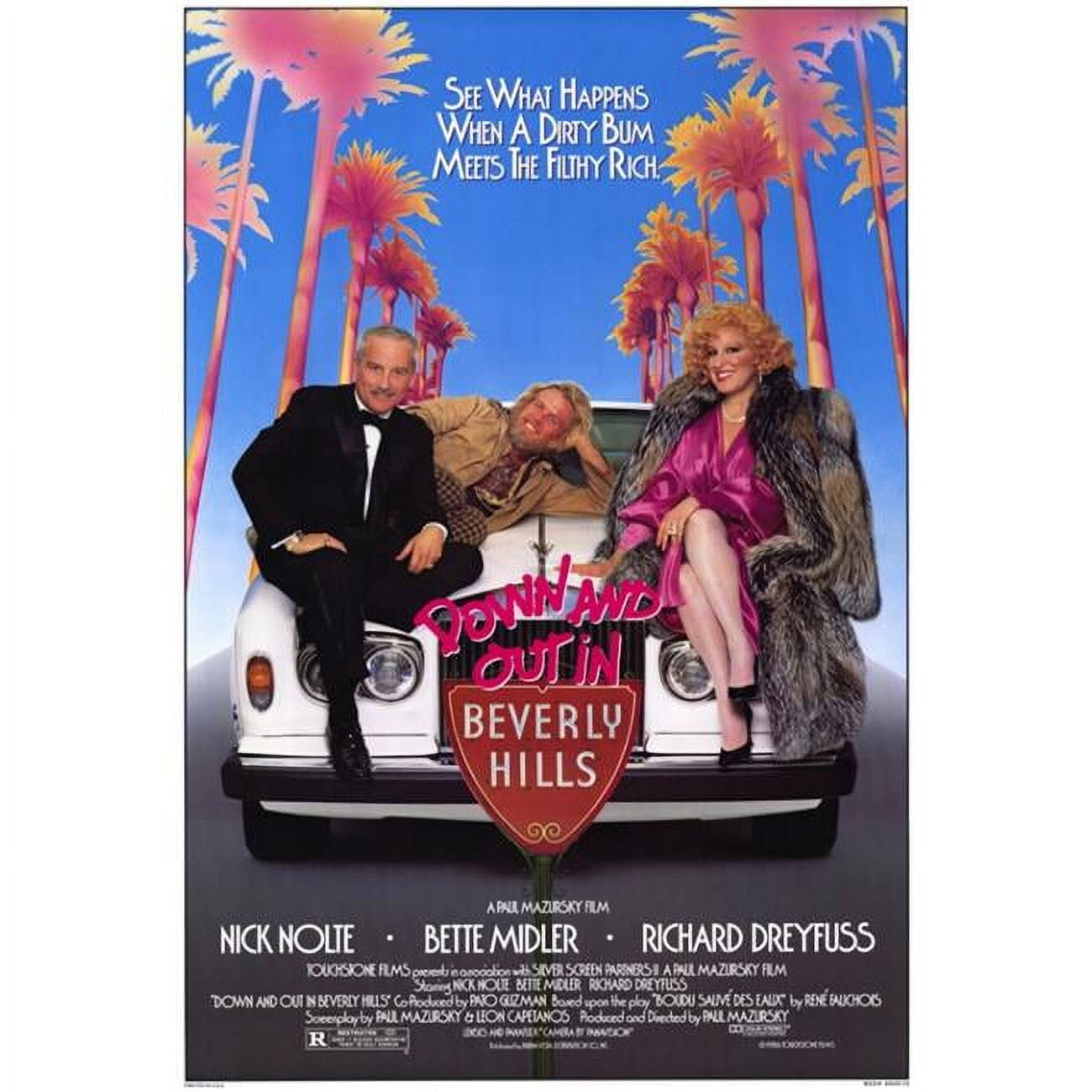 Posterazzi Down & Out in Beverly Hills Movie Poster - 27 x 40 in ...