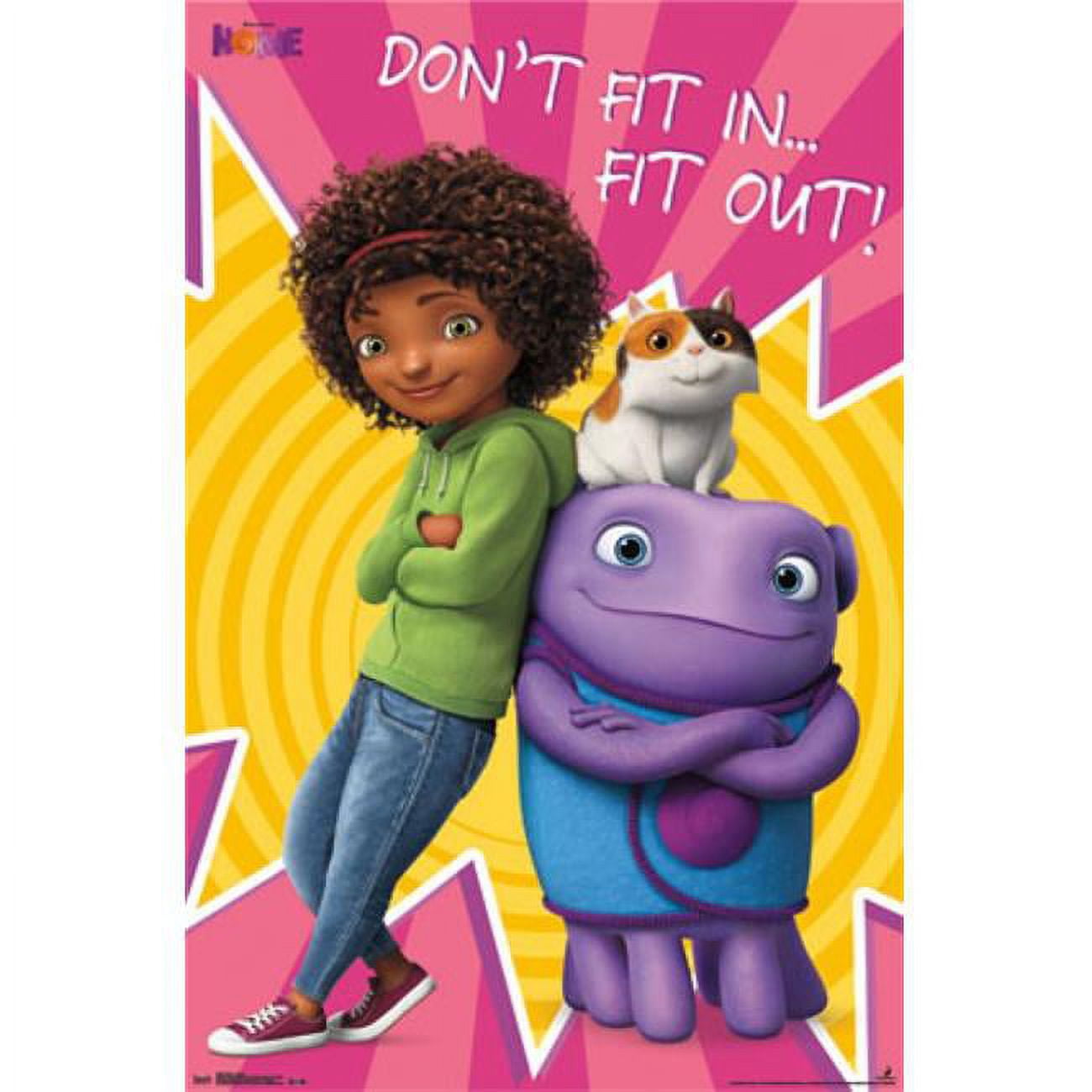 Posterazzi Dreamworks Home - Group Poster Print - 24 x 36 in. - Walmart.com