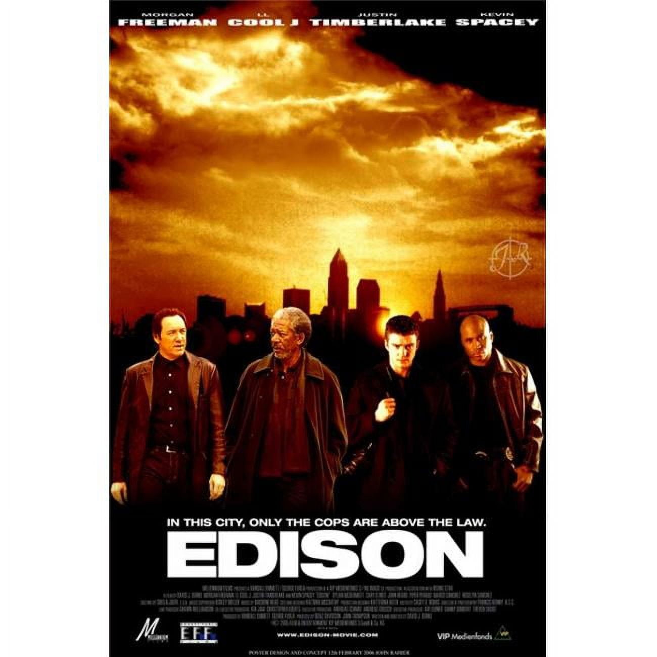 Posterazzi Edison Movie Poster - 27 x 40 in. - Walmart.com