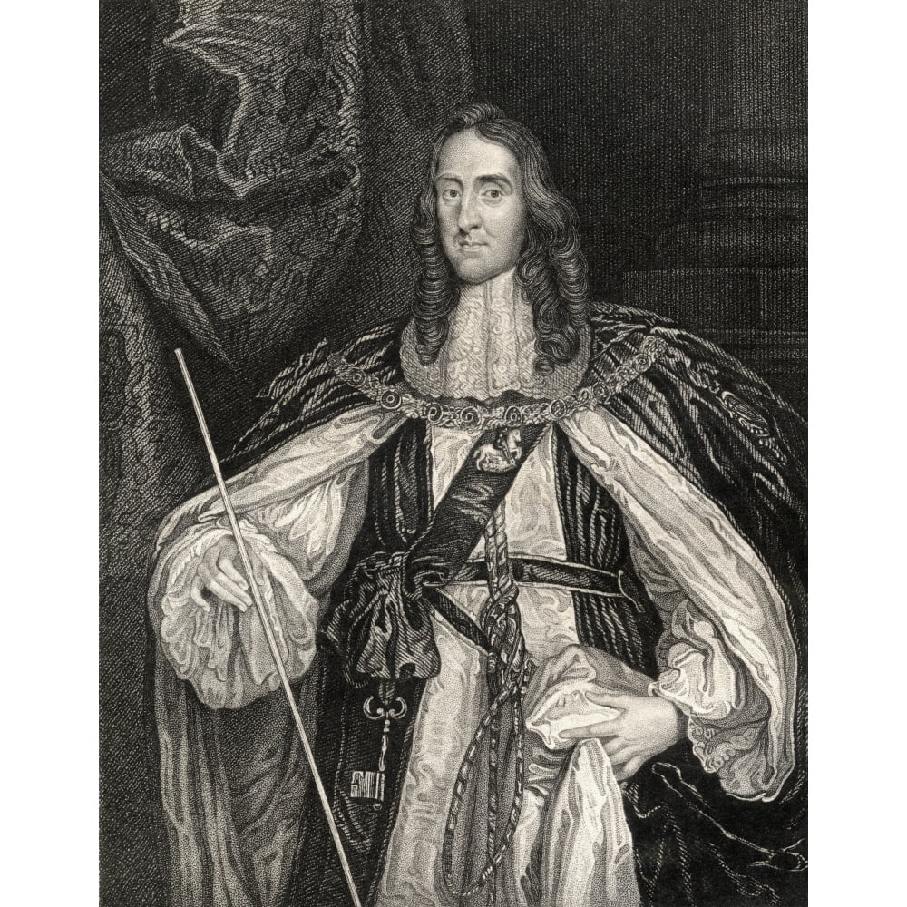 Posterazzi DPI1858546 Edward Montagu 2Nd. Earl of Manchester Viscount ...