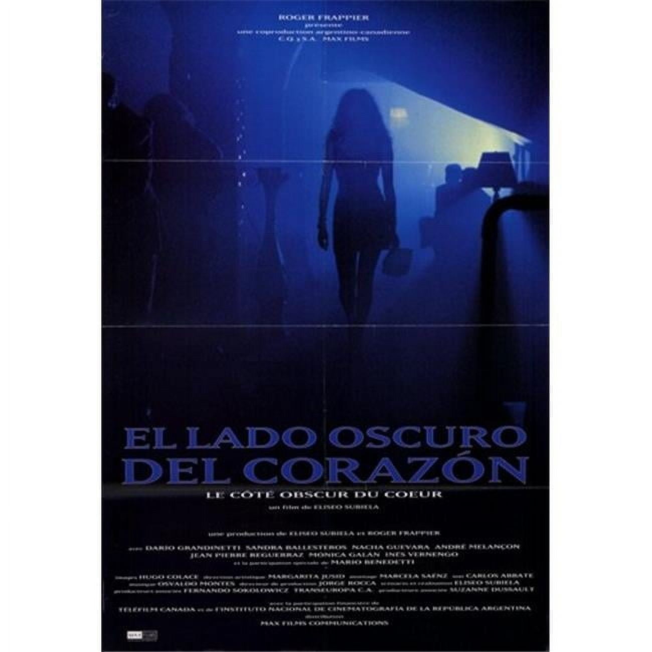 Posterazzi El Lado Oscuro del Corazon Movie Poster - 11 x 17 in ...