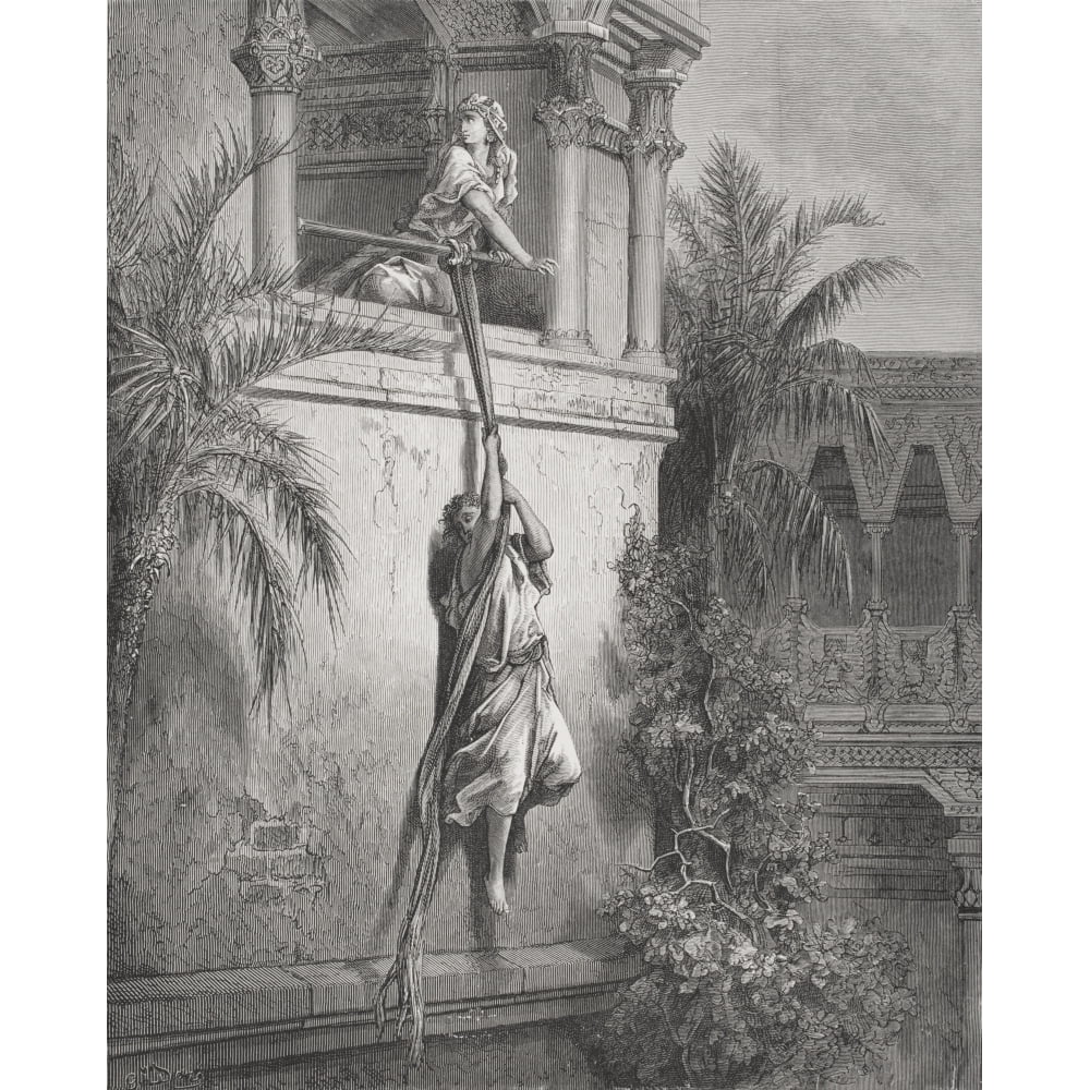 Posterazzi DPI1859793 Engraving From The Dore Bible Illustrating 1 ...