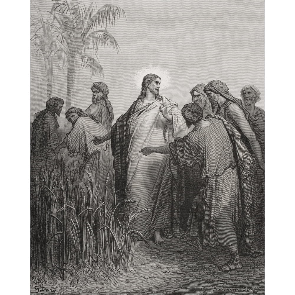 Posterazzi DPI1859795 Engraving From The Dore Bible Illustrating Mark ...