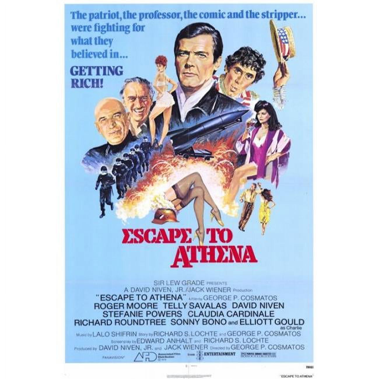 Posterazzi Escape to Athena Movie Poster - 27 x 40 in. - Walmart.com