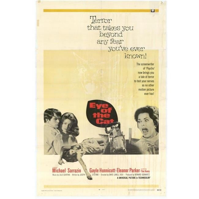 Posterazzi Eye of the Cat Movie Poster - 27 x 40 in. - Walmart.com