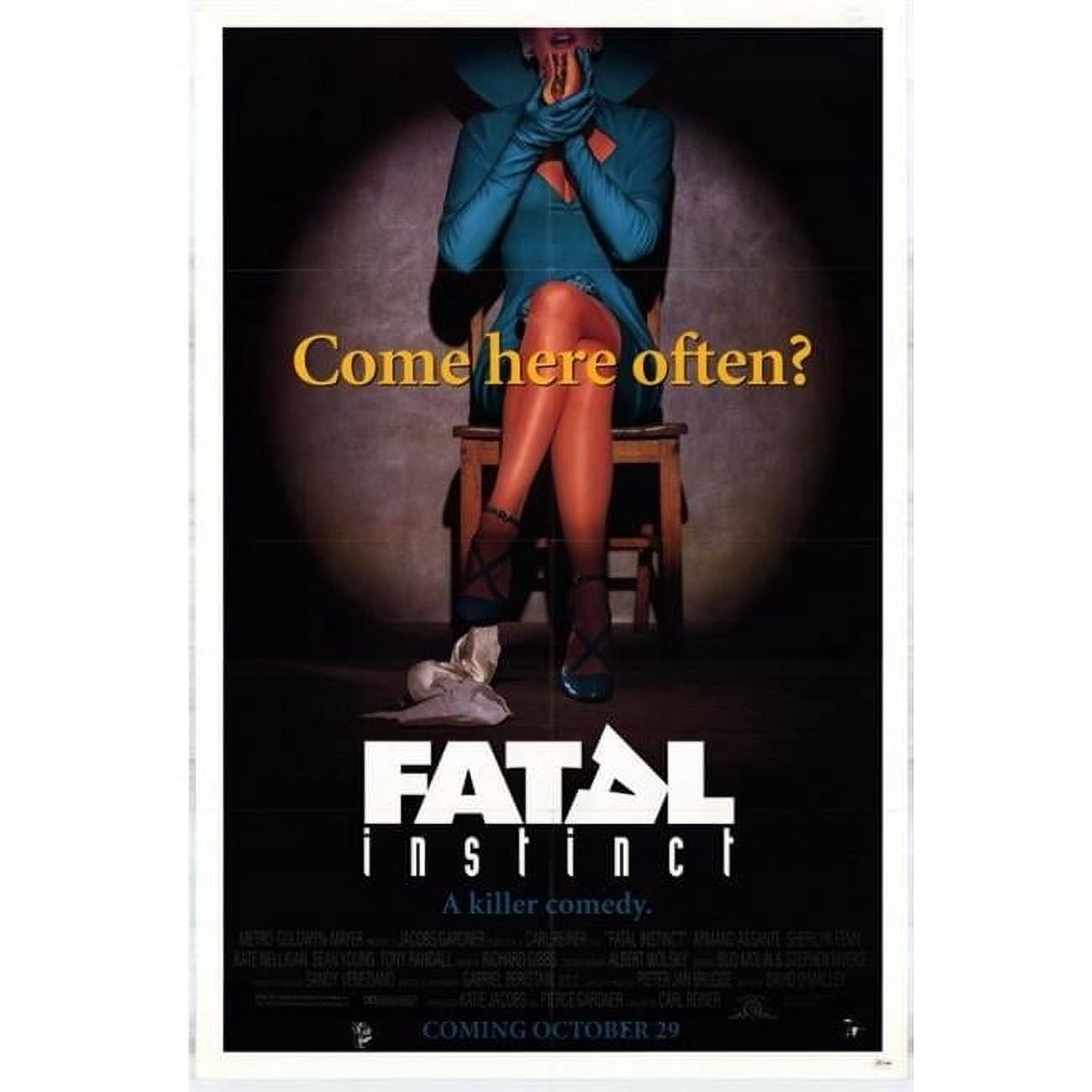 Posterazzi Fatal Instinct Movie Poster - 27 x 40 in. - Walmart.com