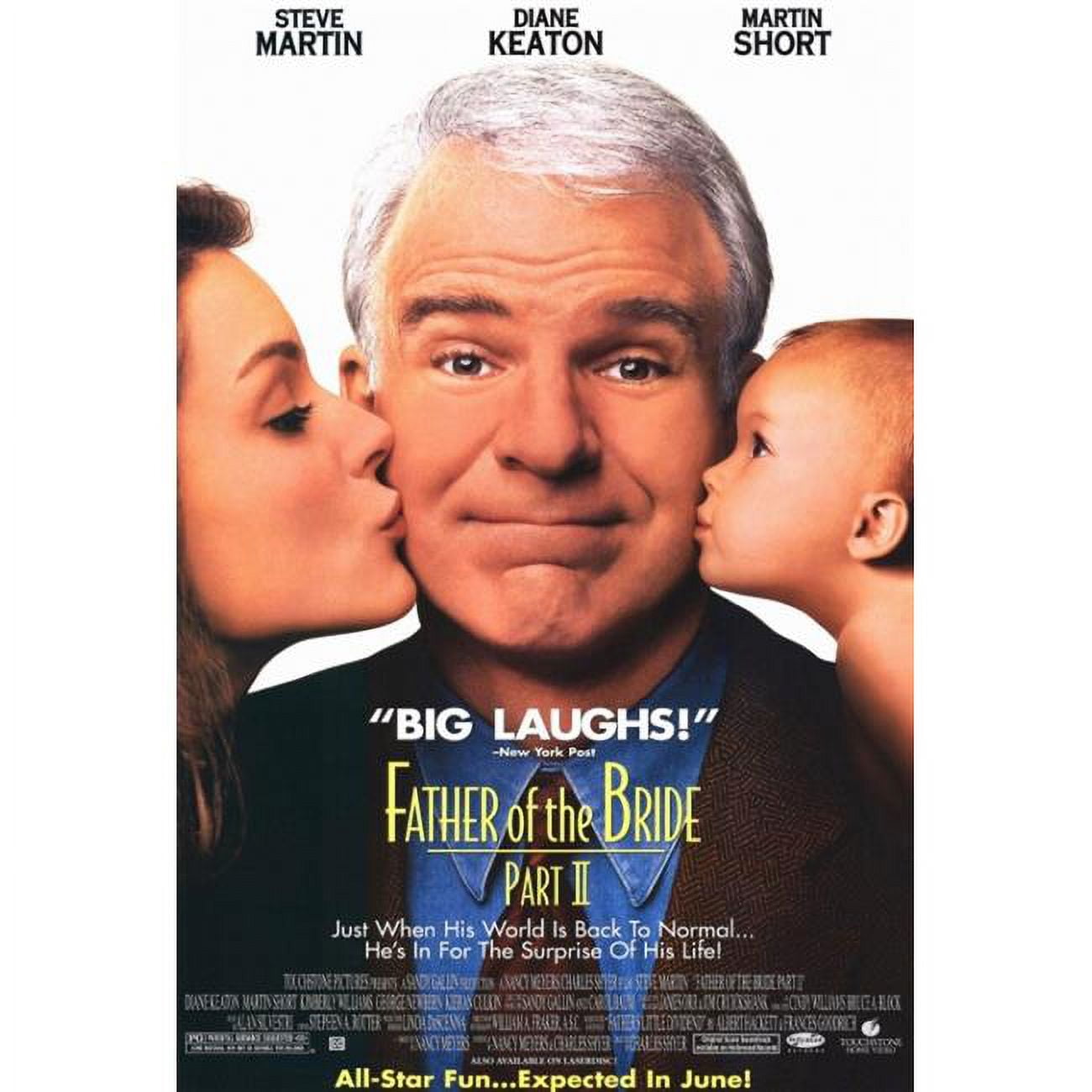 Posterazzi Father of the Bride Part II Movie Poster - 27 x 40 in ...