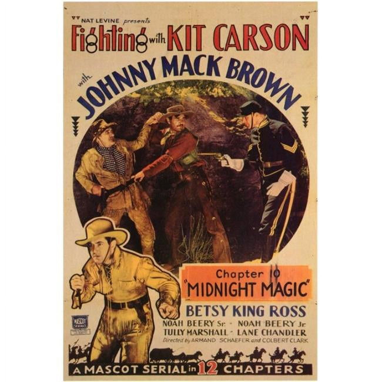 Posterazzi MOVAF2297 Fighting with Kit Carson Movie Poster - 27 x 40 in ...
