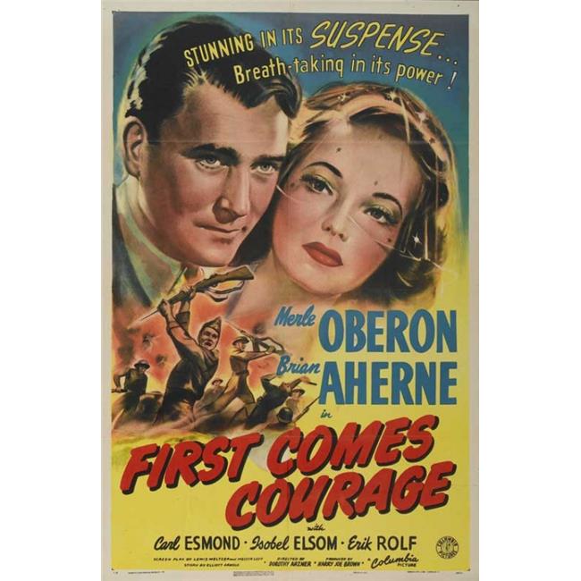Posterazzi First Comes Courage Movie Poster - 27 x 40 in. - Walmart.com