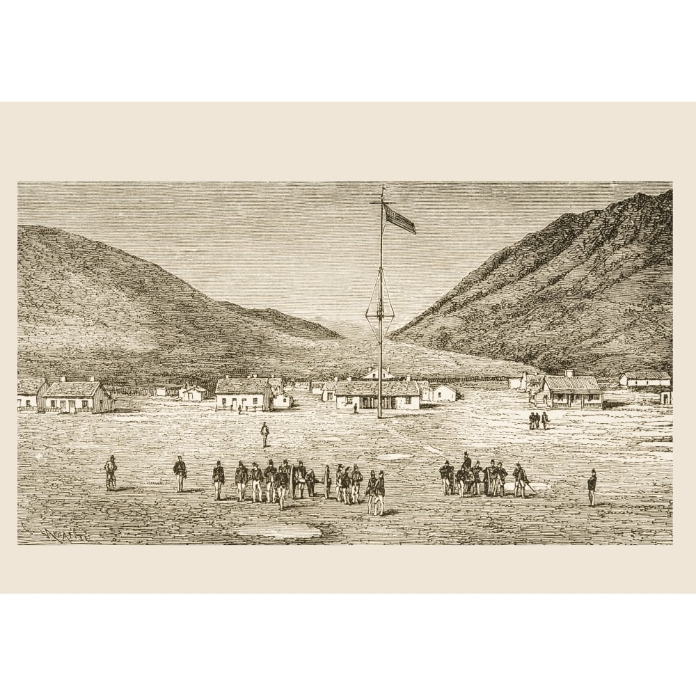 Posterazzi Fort Douglas Camp & Red Buttes Ravine Near Salt Lake City ...