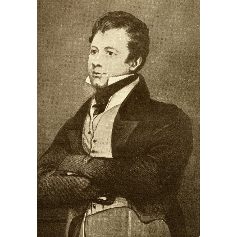 Posterazzi Frederick Marryat, 1792-1848, Known As Captain Marryat ...