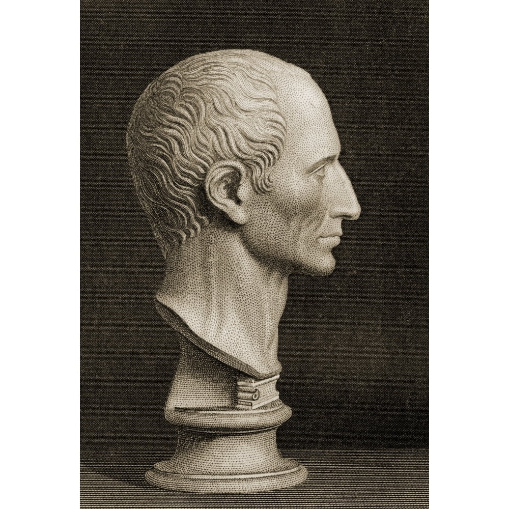 Posterazzi Gaius Julius Caesar 100-44 B.C The Last Dictator of Rome ...
