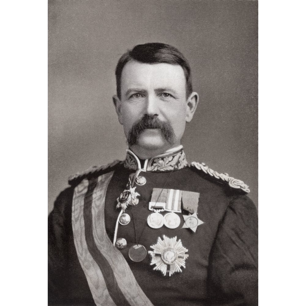 Posterazzi DPI1873002LARGE General Sir Charles Warren 1840 to 1927 ...