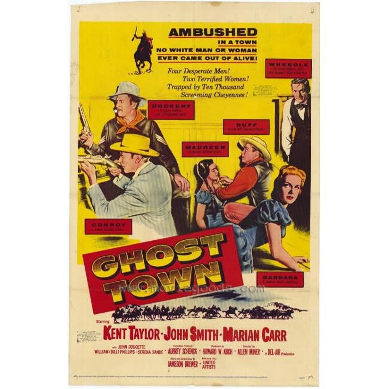 Posterazzi Ghost Town Movie Poster - 27 x 40 in. - Walmart.com