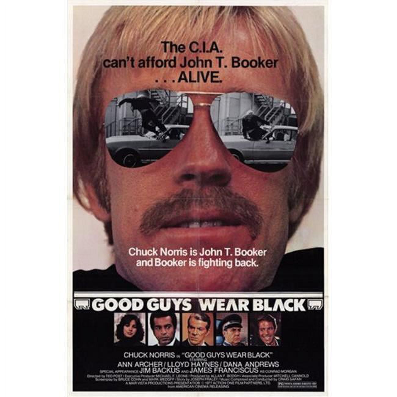 Posterazzi Good Guys Wear Black Movie Poster - 11 x 17 in. - Walmart.com