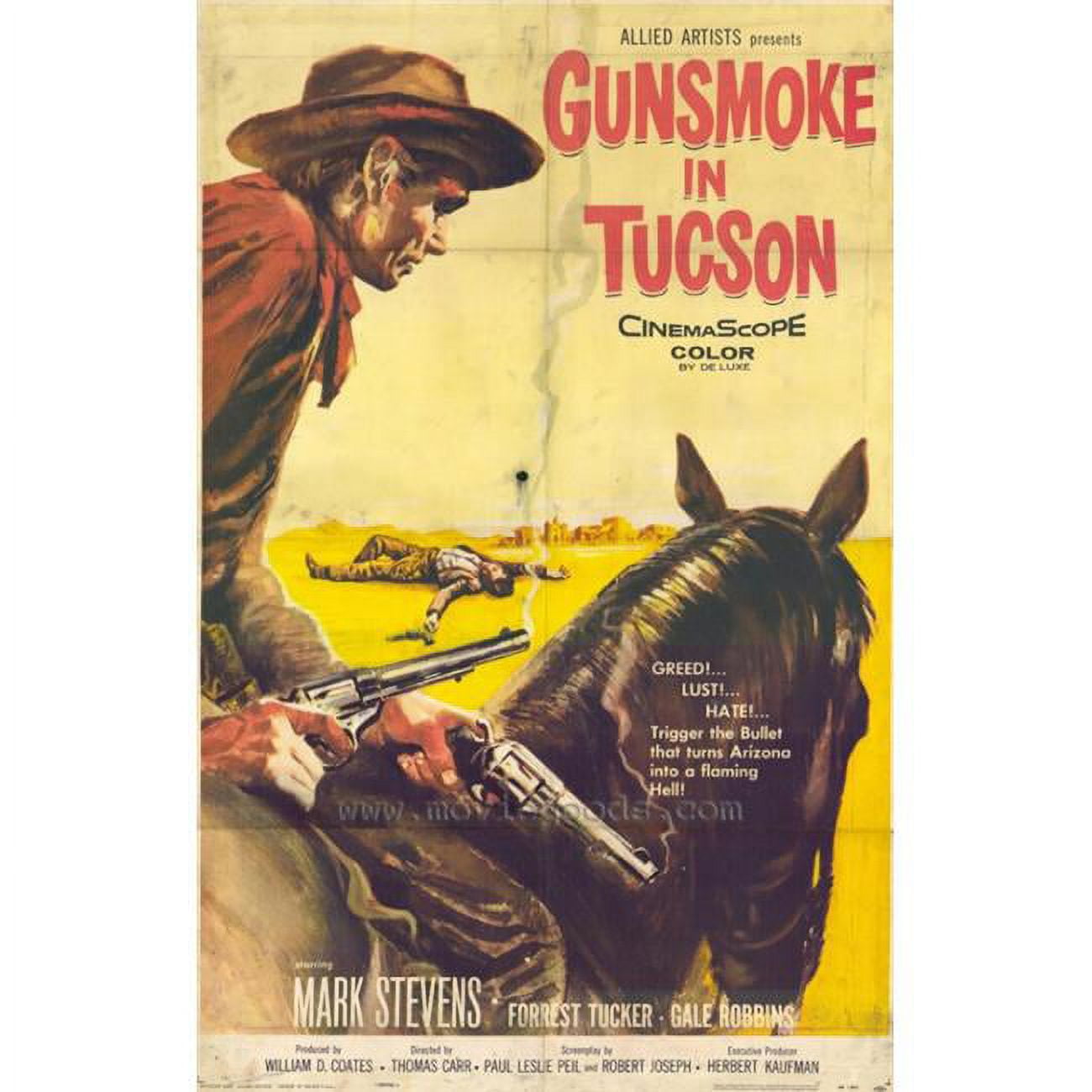 Posterazzi Gunsmoke in Tucson Movie Poster - 27 x 40 in. - Walmart.com