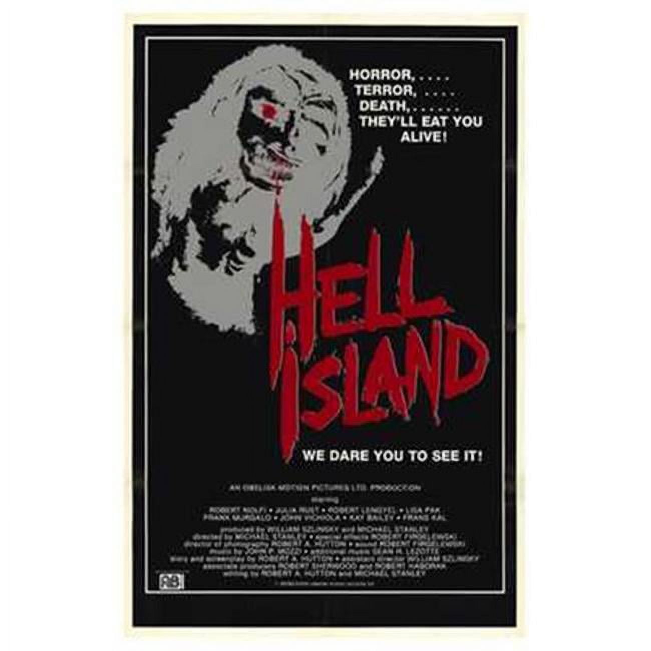 Posterazzi Hell Island Movie Poster - 11 x 17 in. - Walmart.com