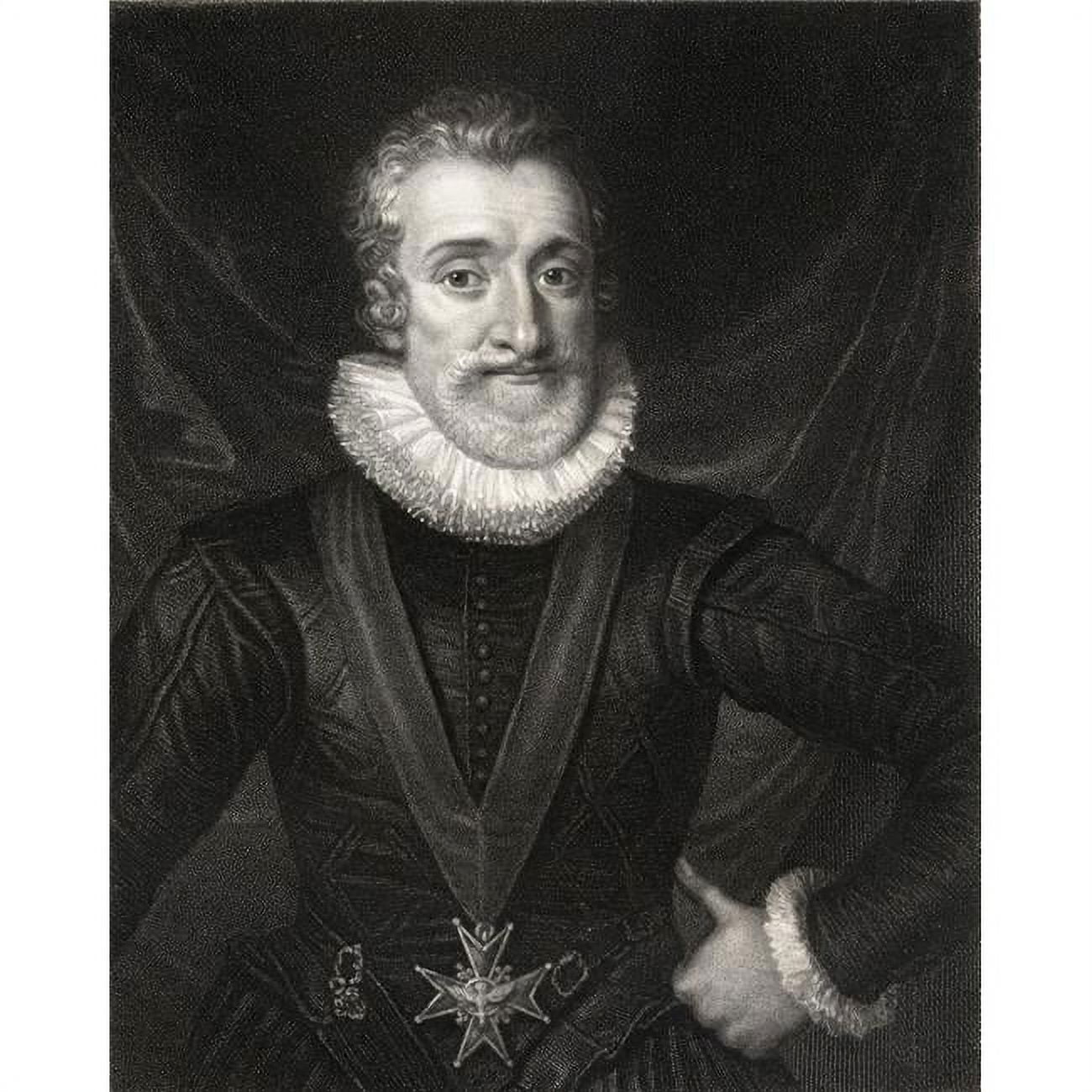 Posterazzi Henry IV Aka Henry of Navarre Or Bourbon 1553-1610 King of Navarre As Henry Poster ...