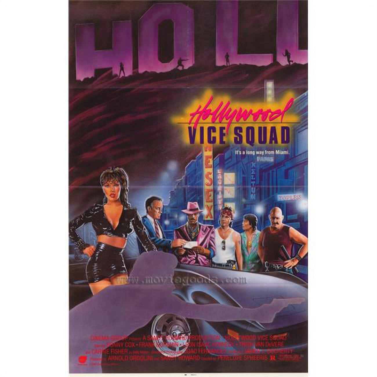 Posterazzi Hollywood Vice Squad Movie Poster - 27 x 40 in. - Walmart.com