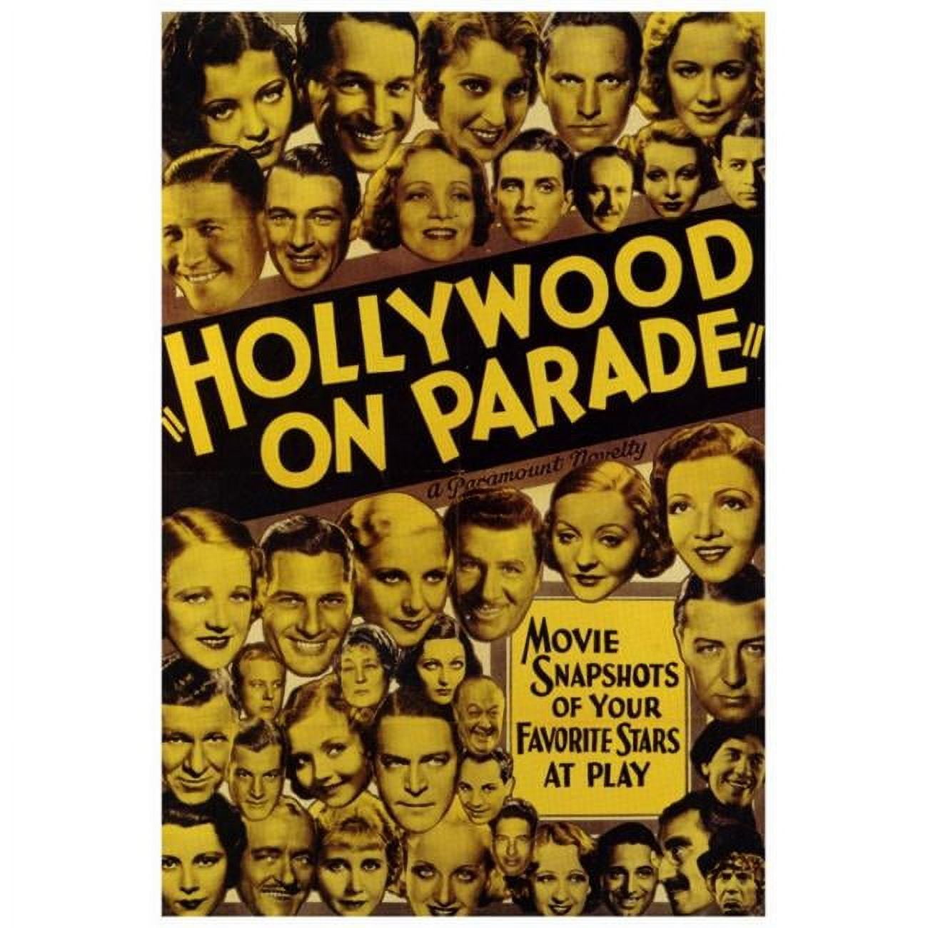 Posterazzi Hollywood on Parade Movie Poster - 27 x 40 in. - Walmart.com