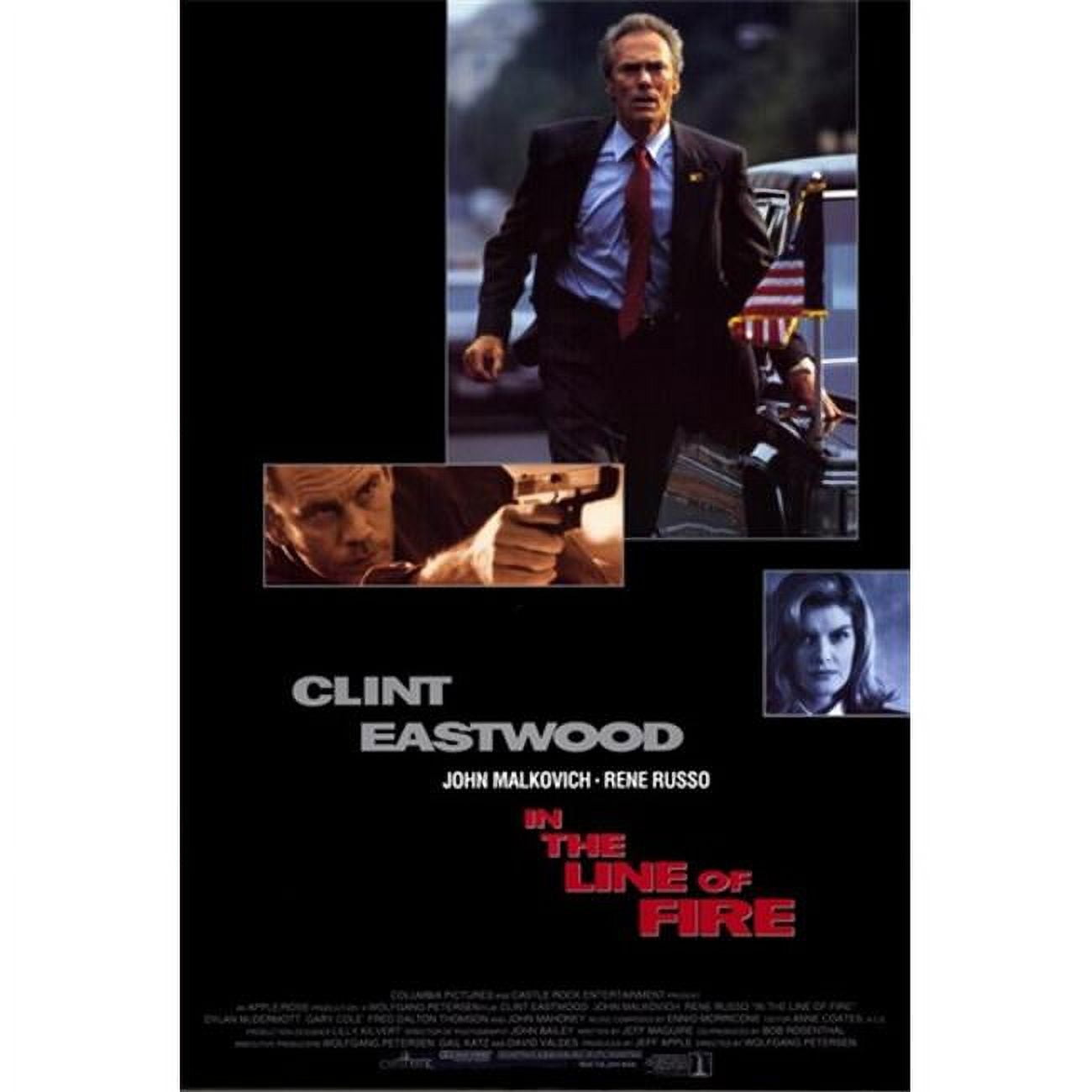 Posterazzi In the Line of Fire Movie Poster - 11 x 17 in. - Walmart.com