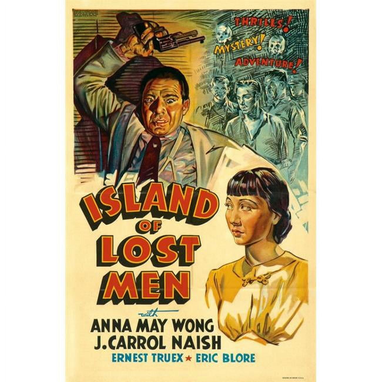 Posterazzi Island of Lost Men Movie Poster - 27 x 40 in. - Walmart.com
