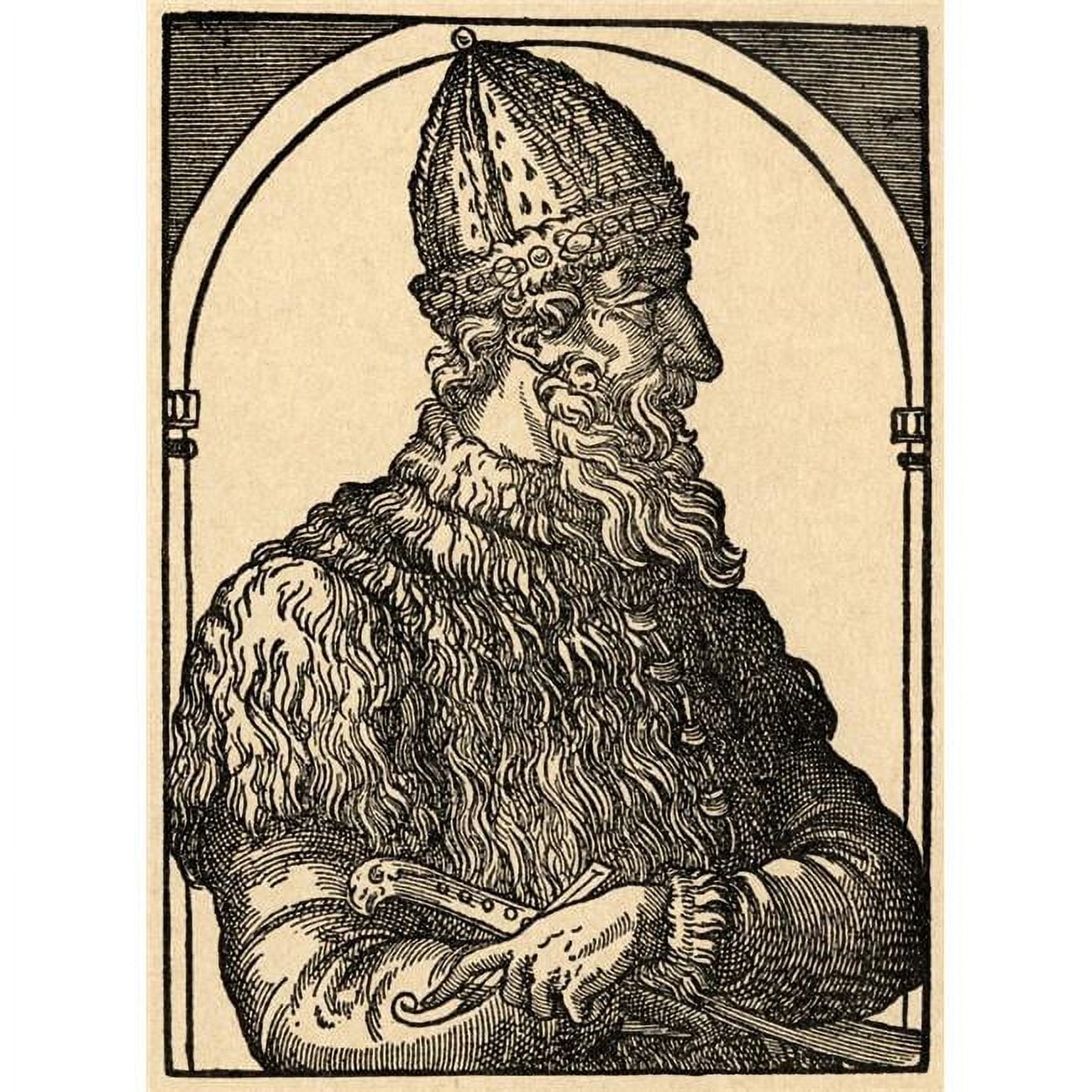 Posterazzi Ivan III Vasilevich 1440 - 1505 IVan The Great. Grand Prince ...