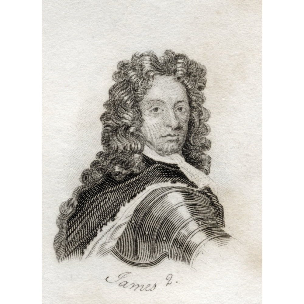 Posterazzi DPI1855631 James II Aka Duke of York 1633-1701 King of Great ...