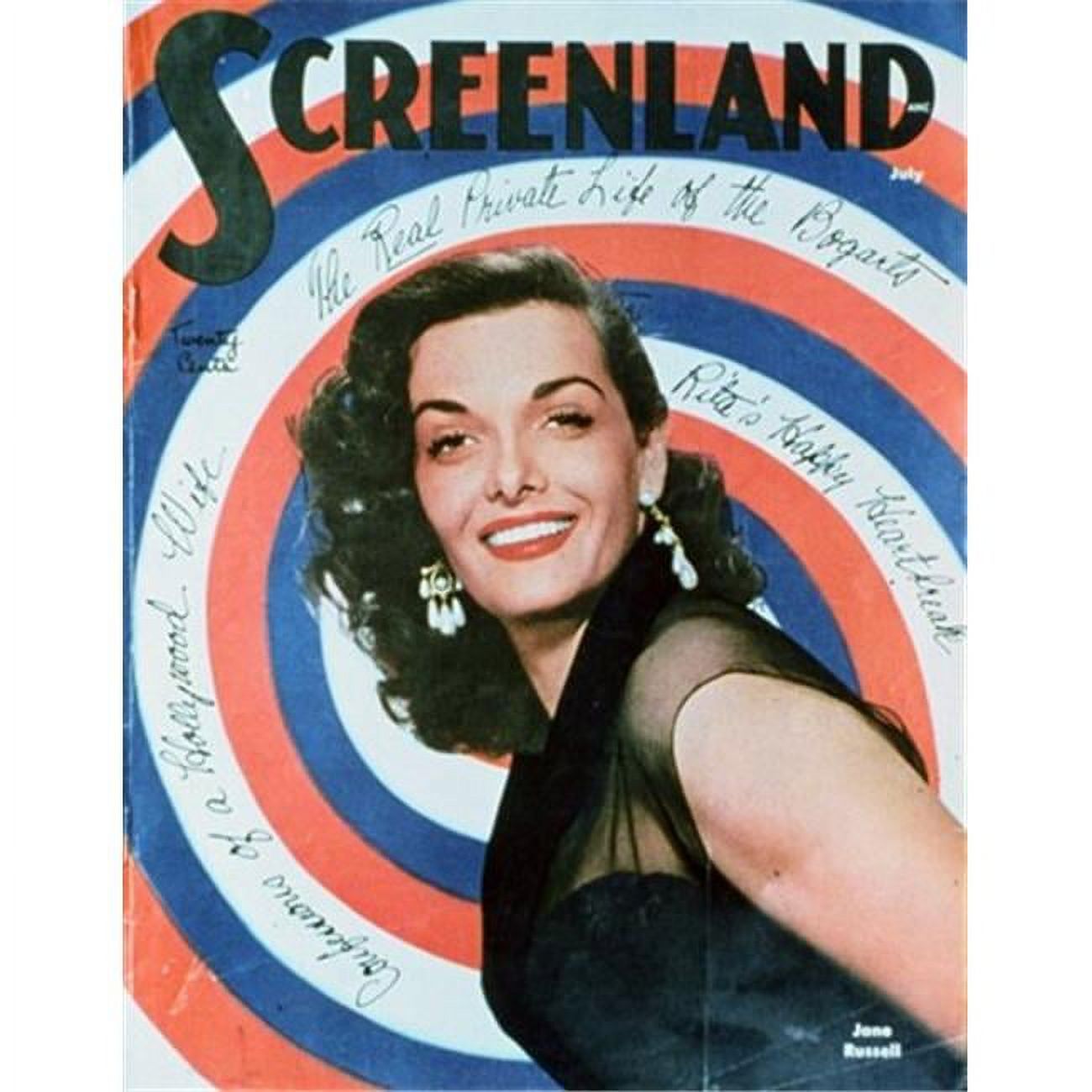 Posterazzi Jane Russell Movie Poster - 11 x 17 in. - Walmart.com