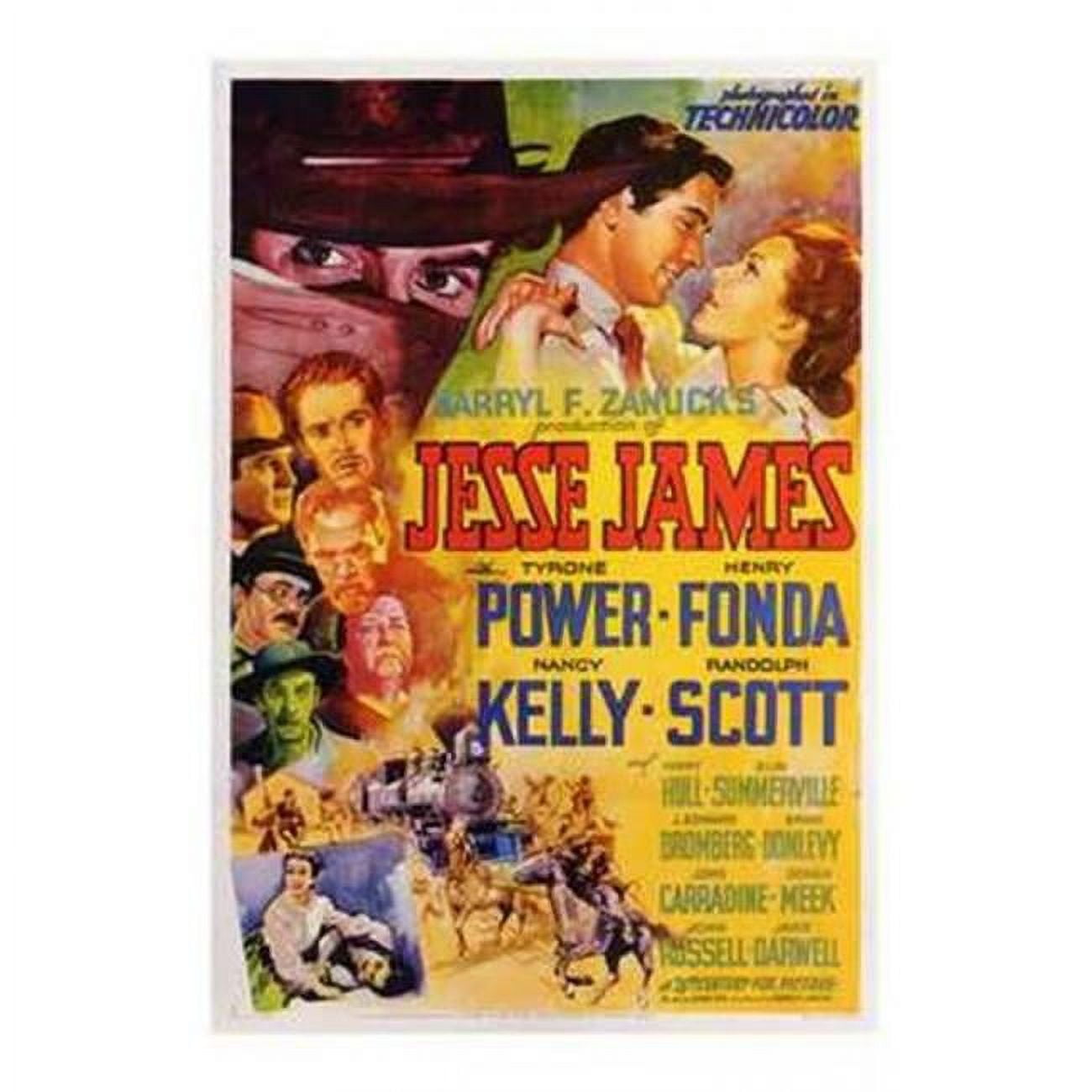 Posterazzi Jesse James Movie Poster - 11 x 17 in. - Walmart.com