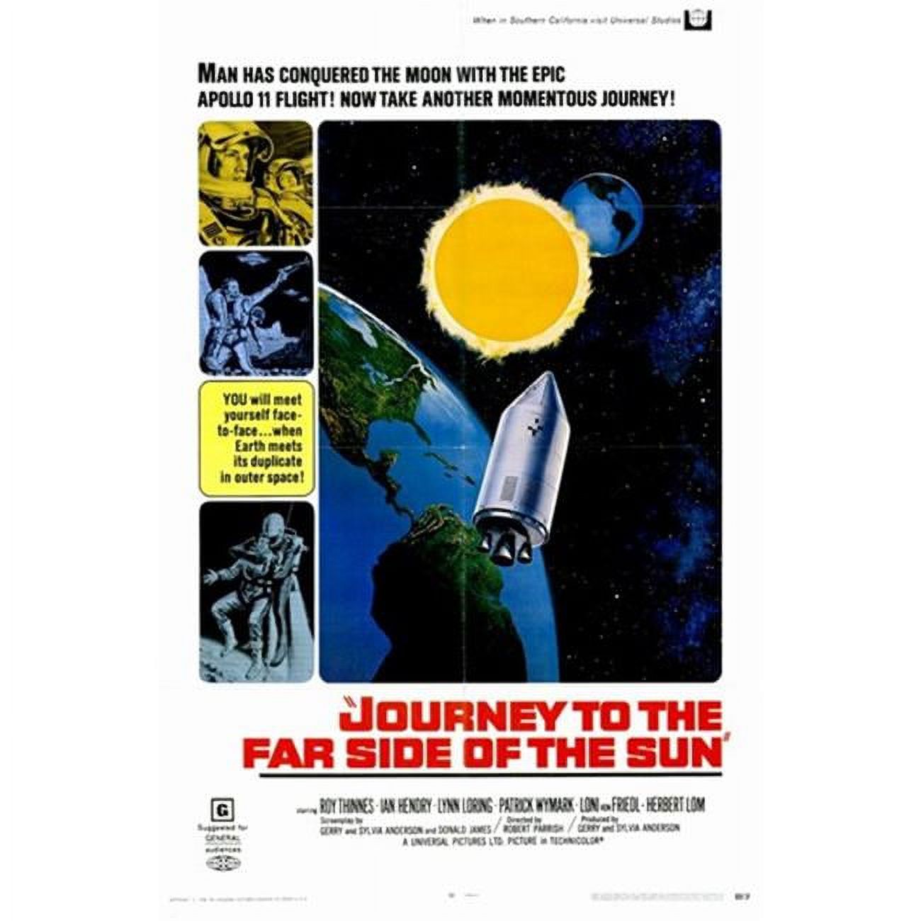 Posterazzi Journey to the Far Side of the Sun Movie Poster - 11 x 17 in ...